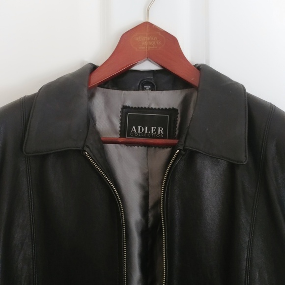 Adler | Jackets & Coats | Mens Genuine Leather Jacket Vintage Late 97s ...